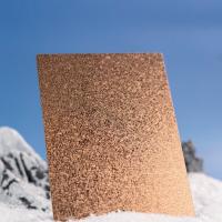 China Rose Gold Textured Stainless Steel Sheet for Retail and Furniture for sale