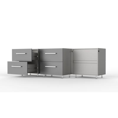 China Double-Drawer Storage Cabinet for Modular Outdoor Kitchens for sale
