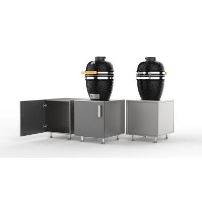 China 18-Inch Kamado Grill Cabinet for Modular Outdoor Kitchens for sale