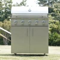 China KOVA 3 Stainless Steel Modular Outdoor Kitchen with Grill, Sink and Refrigerator for sale