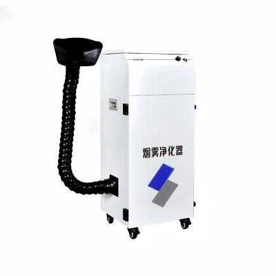 China Syscode 110V Industrial Laser Fume Extractor with HEPA Filter 99.97% Efficiency and 75dB Low Noise Operation for sale