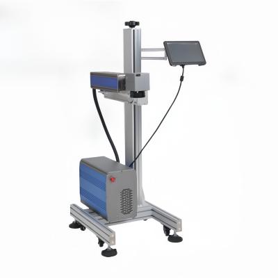 China 30W Fiber Laser Marking Machine with 150 M/min Speed and 0.003mm Accuracy for QR Codes and Industrial Marking for sale
