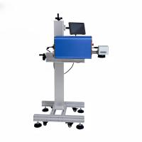China High Speed Fiber Laser Engraving Machine 1064nm 220V IP55 for Expiry Dates and QR Codes on PVC and Metals for sale