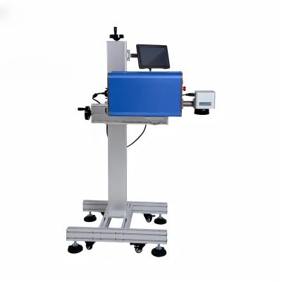China High Speed Fiber Laser Engraving Machine 1064nm 220V IP55 for Expiry Dates and QR Codes on PVC and Metals for sale