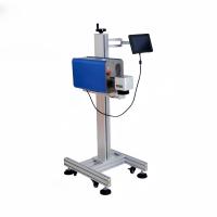 China Fiber Laser Marking Machine for Aluminum - 110mm×110mm Marking Area, 12000mm/s Speed, 1064nm Wavelength for sale