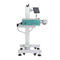 China 60W CO2 Laser Marking Machine with 110x110mm Marking Area and 1200 Characters/Second Speed for Industrial Coding for sale