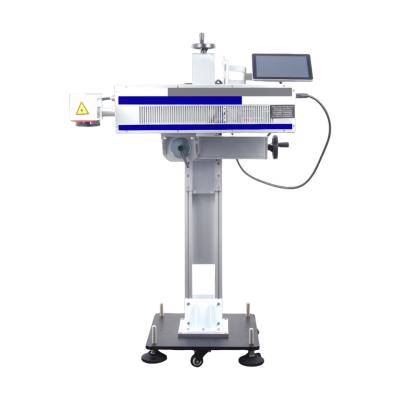 China Portable CO2 Laser Marking Machine 30W 60W with 110x110mm Marking Area and IP55 Rating for Industrial Coding Applications for sale