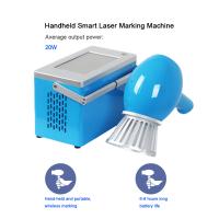 China Syscode S8 Handheld Laser Marker with 19.5W-50W Power, 75mm Marking Range and 6-8 Hour Battery Life for sale