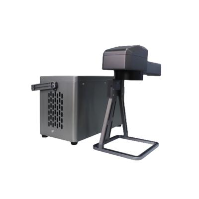 China S8A Handheld Laser Marking Machine with 6-8 Hour Battery Life and 50W Output Power for Industrial Marking Applications for sale