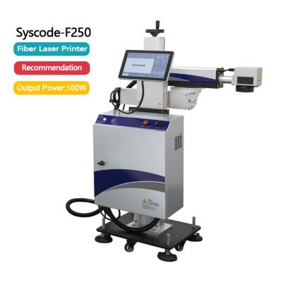 China F200 Series 100W Fiber Laser Marking Machine with IP54 Rating, 10,000 mm/s Speed and 110x110mm Marking Area for sale