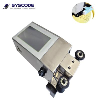 China Small Handheld Inkjet Printer for PVC Coding 18mm Print Height 60m/min Speed for sale