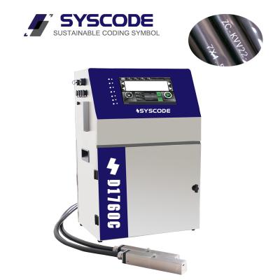 China Dual Nozzle Industrial Continuous Inkjet Printer 220V AC Small Character Inkjet Printer for sale