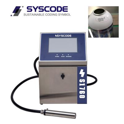 China Syscode1700 Continuous Inkjet Printer with 320 m/min Speed, 5-Line Printing and 10.1-inch Touchscreen for sale