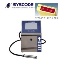 China Syscode 1950 Anti-Migration CIJ Printer for Beverage Labeling - 320 m/min Speed, 15 mm Print Height for sale