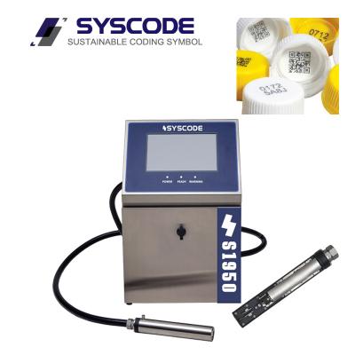 China Syscode 1900 Large Touchscreen Continuous Inkjet Printer IP65 285m/min Beverage Coding Machine for sale
