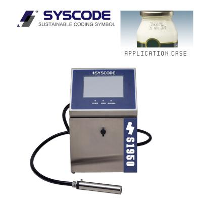 China Syscode S1950 Industrial Inkjet Coding Printer 4 Lines 285m/min for Beverage for sale