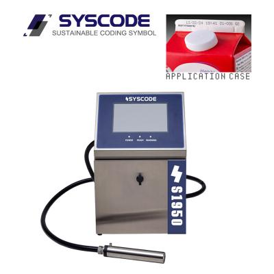 China Bottled Product Traceability Industrial Continuous Inkjet Printers QR Codes Batch Numbers for sale