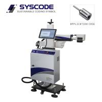 China IP54 Fiber Laser Marking Machine Any Angle 100W Low Maintenance Environmentally Friendly for sale