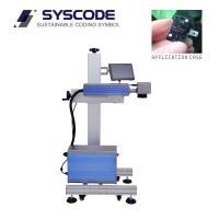 China Maintenance Free Fiber Laser Marking Machine with 80,000+ Hour Life & 12000mm/s Speed for Metal Engraving for sale