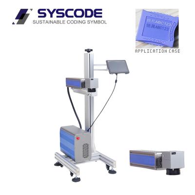 China 30W Portable Fiber Laser Marking Machine with 12000 mm/s Speed for Electronics & Automotive Parts for sale