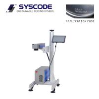 China 100W Fiber Laser Marking Machine for PVC, Aluminum & Electronics | 12000mm/s Speed, 80,000+ Hours Lifespan for sale
