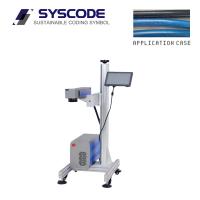 China 100W Fiber Laser Marking Machine for PVC, Aluminum & Electronics | 12000mm/s Speed, 80,000+ Hours Lifespan for sale
