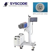 China 355nm CO2 Laser Marking Machine for Metal Packaging - 12000mm/s Speed, 110x110mm Marking Area for sale