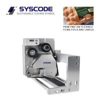 China 24x15mm Intermittent TTO Printer for Bagged Batch Number Coding with 203 DPI Resolution and 200 Packs/Minute Speed for sale