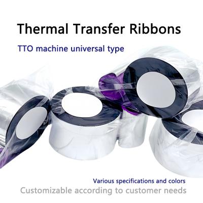 China 33mm Thermal Transfer Ribbons for TTO Printers - High-Quality Durable Printing Supplies for sale