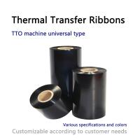 China Resin Near Edge Thermal Transfer Ribbons 500m Length 32mm Width for TTO Printers for sale