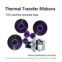 China Wax Resin Thermal Transfer Ribbon 55mm x 600m for Barcode Printing - Models IWR55600 OMR55600 for sale