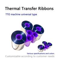 China Scratch-Resistant Black and White TTO Ribbon IR33600 OR33600 - 27 Rolls per Carton PET Material for sale