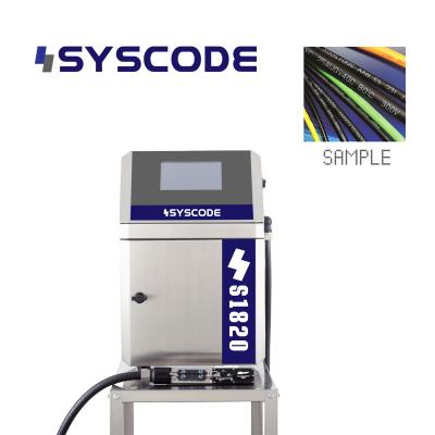 China S 1820 CIJ Inkjet Printer IP54 Rated with 320 m/min Speed and 70/60/50/40 Micron Nozzle Options for sale