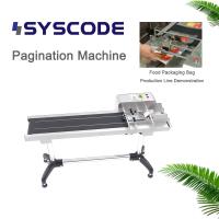 China High Speed Pagination Machine for Cards and Bags 60-600 Pages/Min AC 220V with 80-300mm Width Range for sale