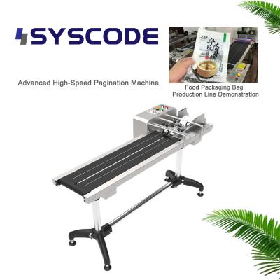 China SF340 Automatic Paging Machine with 600 Pages/Min Speed, 80-300mm Width Range for Envelopes and Folding Cartons for sale