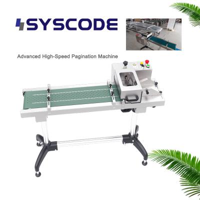 China High Speed Reverse Wheel Paging Machine 60-600 Items/Min, 50-320mm Width for Tag and Bag Handling for sale