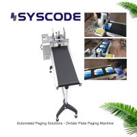 China Automated Paging Machine with 180W-250W Power, 60-600 Items/Min Speed for Paper Product Separation for sale