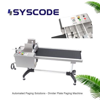 China SF450 Divider Plate Paging Machine 60-600 Items/Min 350mm Width Automatic Paper Feeder for Packaging and Printing for sale