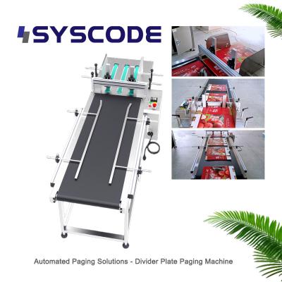 China SZ600 Divider Plate Paging Machine with 30-80 m/min Speed & 360-530mm Width for Automated Production for sale
