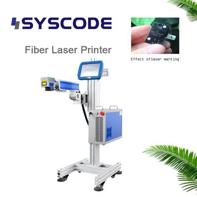 China 100W Fiber Laser Marking Machine with 12,000mm/s Speed and 110x110mm Area for Industrial Applications for sale