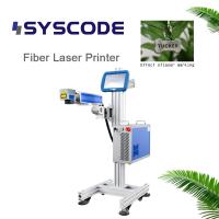 China Industrial Fiber Laser Marking Machine 100000 Hours Lifespan 12000-15000 mm/s Speed for Automotive Manufacturing for sale