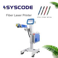 China Industrial Fiber Laser Marking Machine 100000 Hours Lifespan 12000-15000 mm/s Speed for Automotive Manufacturing for sale