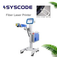 China Industrial Fiber Laser Marking Machine 100000 Hours Lifespan 12000-15000 mm/s Speed for Automotive Manufacturing for sale