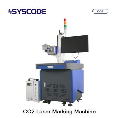 China CO2 Laser Marking Machine 40W with 10.6μm Wavelength for Non-Metallic Materials - 90×90mm Marking Area for sale