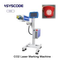 China CO2 Laser Marking Machine 30W 10.2μm Benchtop Flying Coder for Non-Metal Packaging for sale