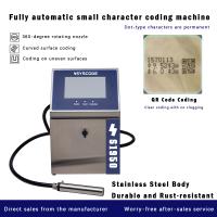 China Syscode S1950 CIJ Tube Coding Machine 385m/min 10.1in Touchscreen for Metal Plastic Pipe Marking for sale