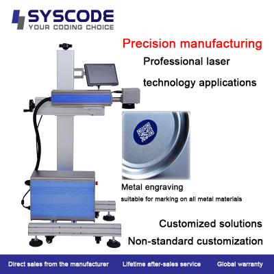 China Fiber Laser Marking Machine 30W 50W 100W High Precision Industrial Marking for sale