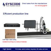 China Syscode T200 600dpi Industrial Inkjet Printer for Metal Plastic Glass Coding for sale