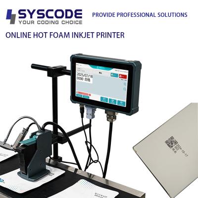 China Syscode H200 Thermal Inkjet Printer 25.4mm Print Height 600 DPI Industrial Coding Machine for sale
