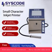 China Syscode 1900 Series Industrial Inkjet Coder IP55 IP65 50micron Nozzle for Beverage Coding for sale